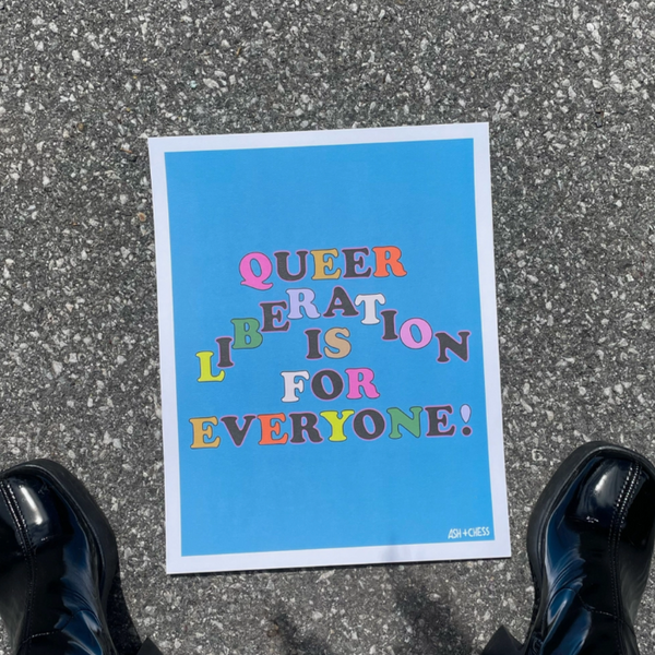 Queer Liberation Print – Lovewild Design