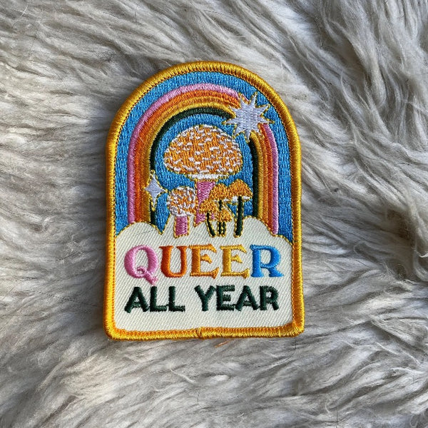 Queer All Year Patch – Lovewild Design