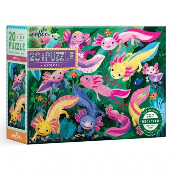 Axolotl 20 Piece Puzzle – Lovewild Design