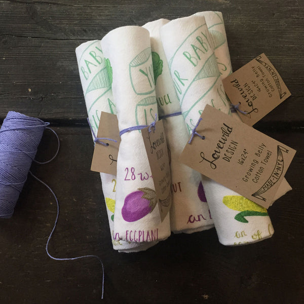 Growing Belly Towel – Lovewild Design