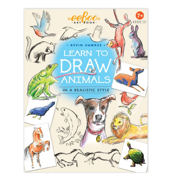 Learn to Draw Animals Art Book – Lovewild Design